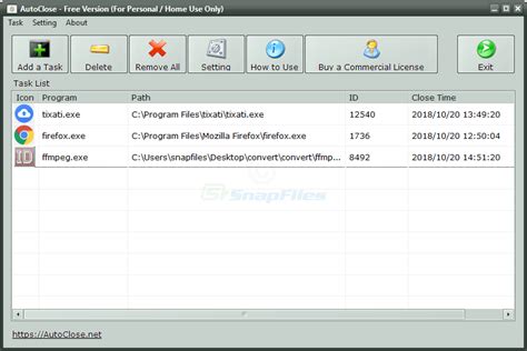 Autoclose Screenshot And Download At