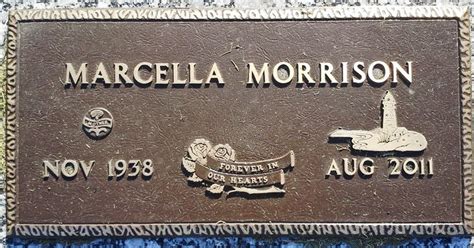 Marcella Eileen Salter Morrison 1938 2011 Homenaje De Find A Grave