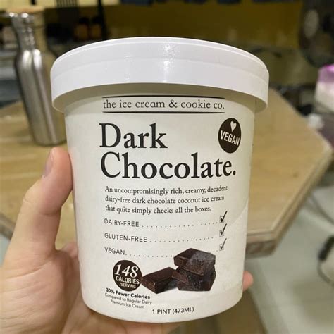THE ICE CREAM COOKIE CO Dark Chocolate Ice Cream Reviews Abillion