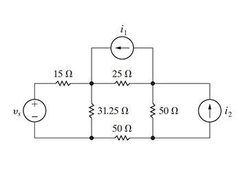 Solved Use The Node Voltage Method To Find The Total Power Chegg