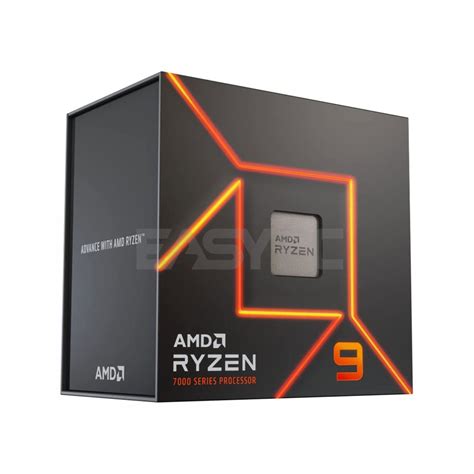 Amd Ryzen 9 7900x Am5 Ddr5 Processor Easypc