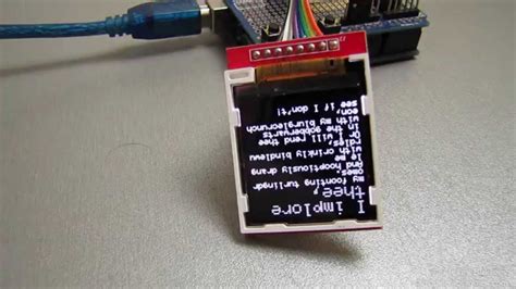 144 128x128 Spi Color Tft Lcd Module Display Ili9163 обзор Youtube