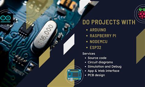 Do Arduino Raspberry Pi Nodemcu And Esp32 Projects For You By Shehara