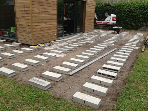 Terrasse Bois Sur Plot Sable Veranda Styledeviefr