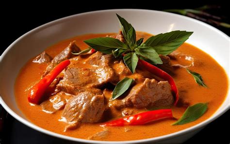 Premium Ai Image Beef Curry