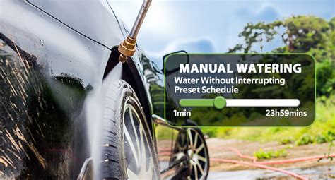 Hiraliy Water Timer For Garden Hose Programmable Sprinkler Timer Outdoor For