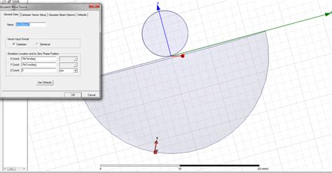 How Can I Set The Plane Wave Excitation When Phi In A Range With Ansys