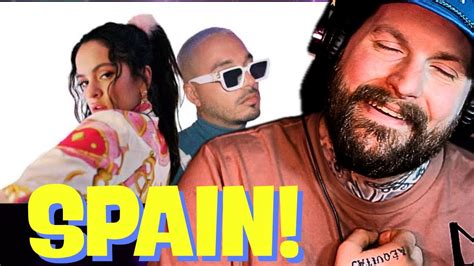 American Reacts RosalÍa Jay Belvin “con Altura” First Time Hearing