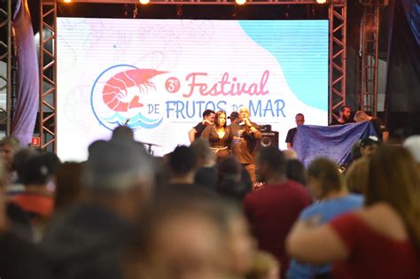 Festival De Frutos Do Mar De Maric Recome A Na Orla De Bambu Nesta