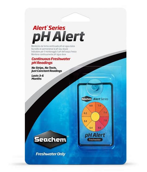 Купить Тест для воды Seachem pH Alert на уровень pH в Москве недорого
