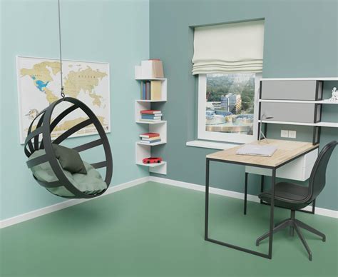 CESAR Etagère murale d angle 25x25x125 cm Rangement mural livres