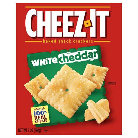 Save On Cheez It Baked Snack Crackers White Cheddar Order Online