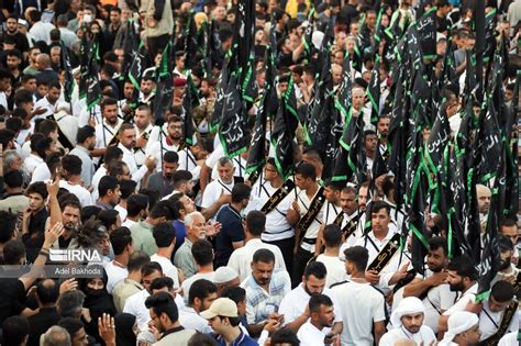 همشهری آنلاین تصاویر دسته عزاداری بنی‌عامر در بین‌الحرمین پوشش