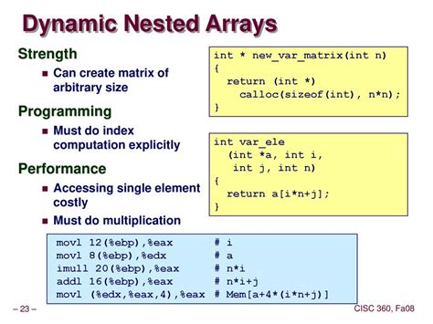 Machine Level Programming Iv Structured Data Sept 30 Ppt Download
