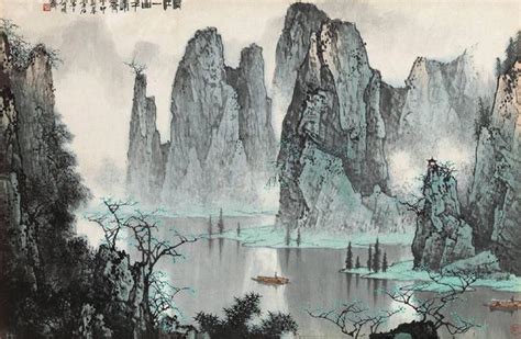 白雪石先生不只灕江畫得好看看他的這些山水 每日頭條