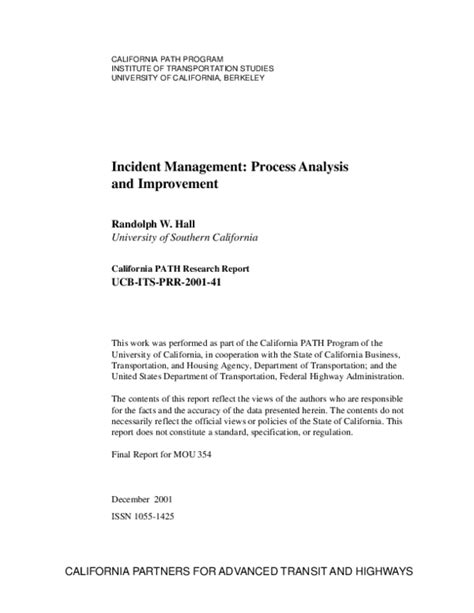 pdf process analysis and improvement
