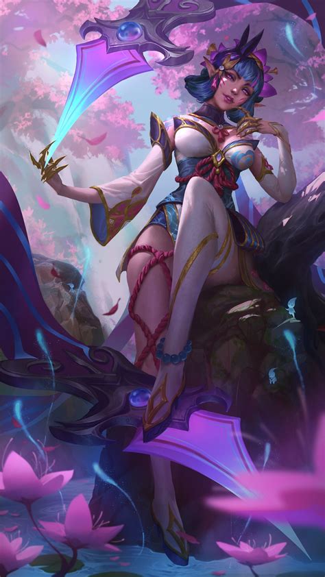 Spirit Blossom Evelynn Fanart3 By Lejia Chan Champions League Of