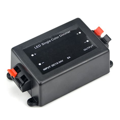 DC12 24V 8A LED Single Color Dimmer RF Remote Controller Brightness
