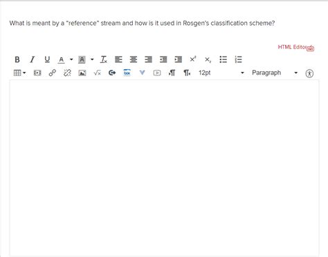 Solved What Is Meant By A “reference” Stream And How Is It