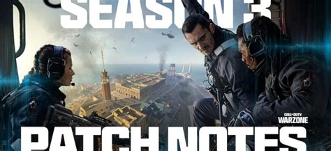 Patch Notes For Warzone Season 3 Reloaded Wzhub