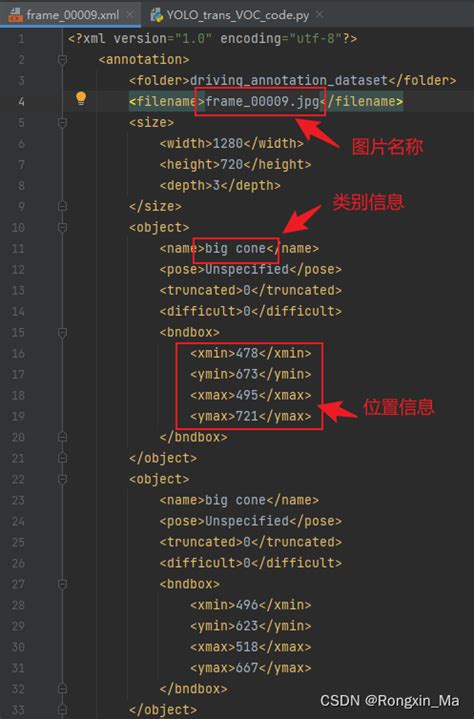 图像目标识别yolotxt格式数据转换vocxml格式目标检测yolo转voc Csdn博客