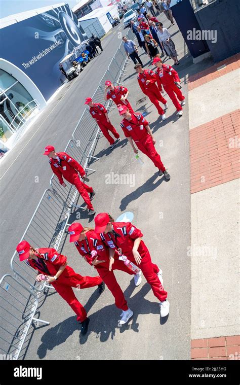 Flight Daily News Staff At Farnborough International Airshow 2022 Stock