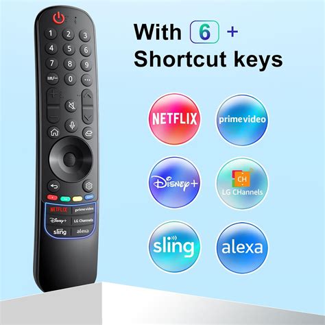 Reemplazo para control remoto LG Magic con puntero y función de voz AN