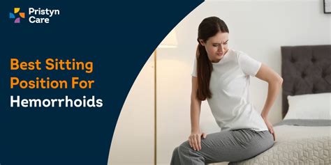 Best Sitting Position For Hemorrhoids Pristyn Care