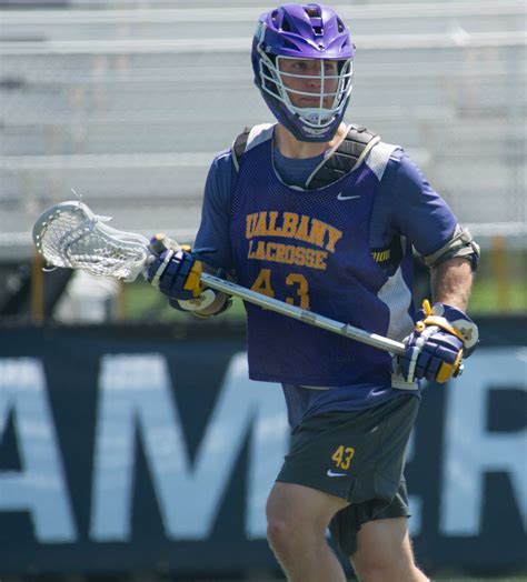 Ualbany Lacrosses Josh Egan Getting Down To Business