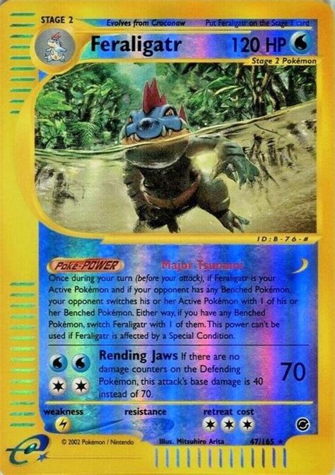 Feraligatr Reverse Holo 47 Prices Pokemon Expedition Pokemon Cards