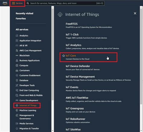 getting started with aws iot core teltonika telematics wiki