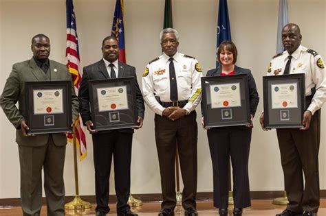 Ncso Leaders Awarded Fbi Leeda Trilogy Award The Covington News