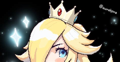 Pixelart Princess Rosalina 🌟 Pixel Art Aurakeraのイラスト Pixiv