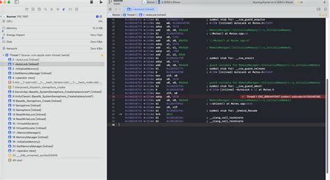 Crash When Run Debug On IOS16 Device Issue 693 Juicycleff Flutter