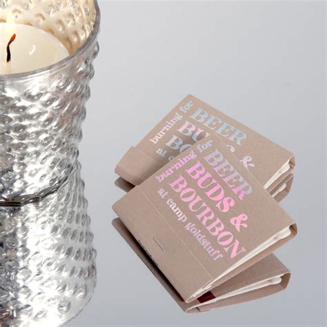 Strike Up Some Fun With Custom Matchbooks For Your Party