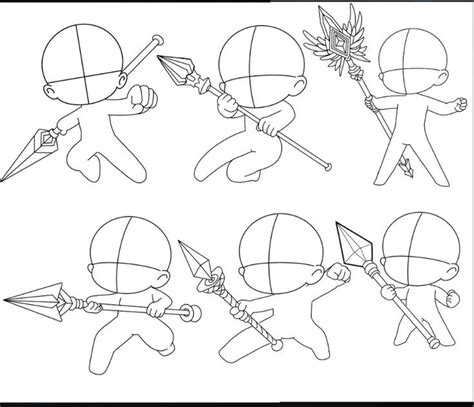 Pin By Susana Burset On Chibis Drawing Base Body Base Drawing Chibi