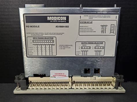Modicon B884 002 As B884 002 2 Loop Pid Ebay