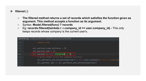 Odoo Orm Methods Object Relational Mapping In Odoo15