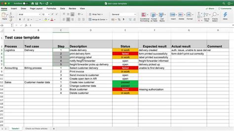 A Proven Test Plan Template For Software Testing Excel In Test Case Execution Report Template