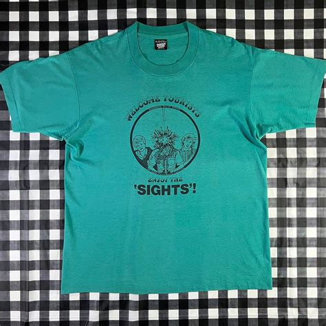 Vintage Welcome Tourist Enjoy The Sights Headshot 1991 Gopher Tee Grailed