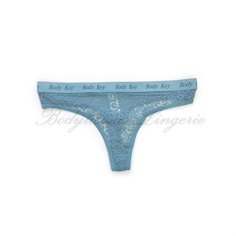 Safari Lacy Thong With Elastic Blend Bodylicious Lingerie