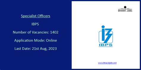 IBPS CRP SPL XIII 1402 New Positions Bharat Jobs