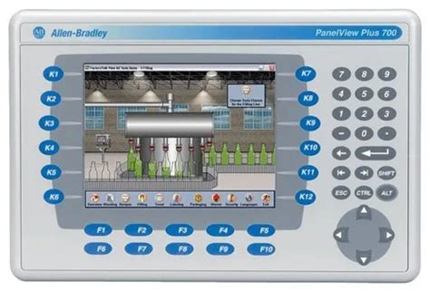6 Inch Semi Automatic Allen Bradley Panelview Plus 700 Graphic Terminal