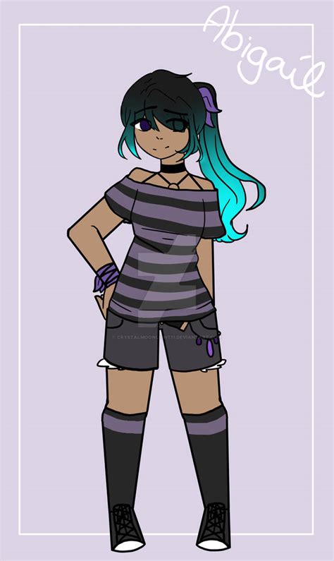 Abigail Reference Redesign By Crystalmoonlight11 On Deviantart