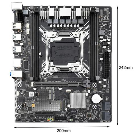 Methold X99m G Placa Base De Computadora M Atx Ddr4 128g Usb 2030