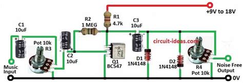 Simple Noise Limiter Circuit Circuit Ideas For You