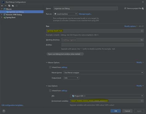 By Execution Environment Vault Maven Plugin