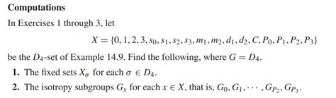 Solved Computations In Exercises Through Let Chegg