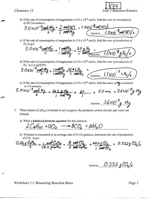 Grade 10 Stoichiometry Notes