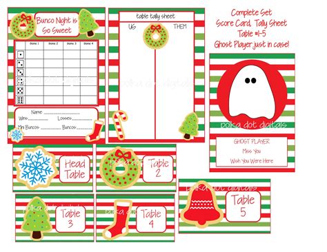 Cookie Contest Judging Scoresheet